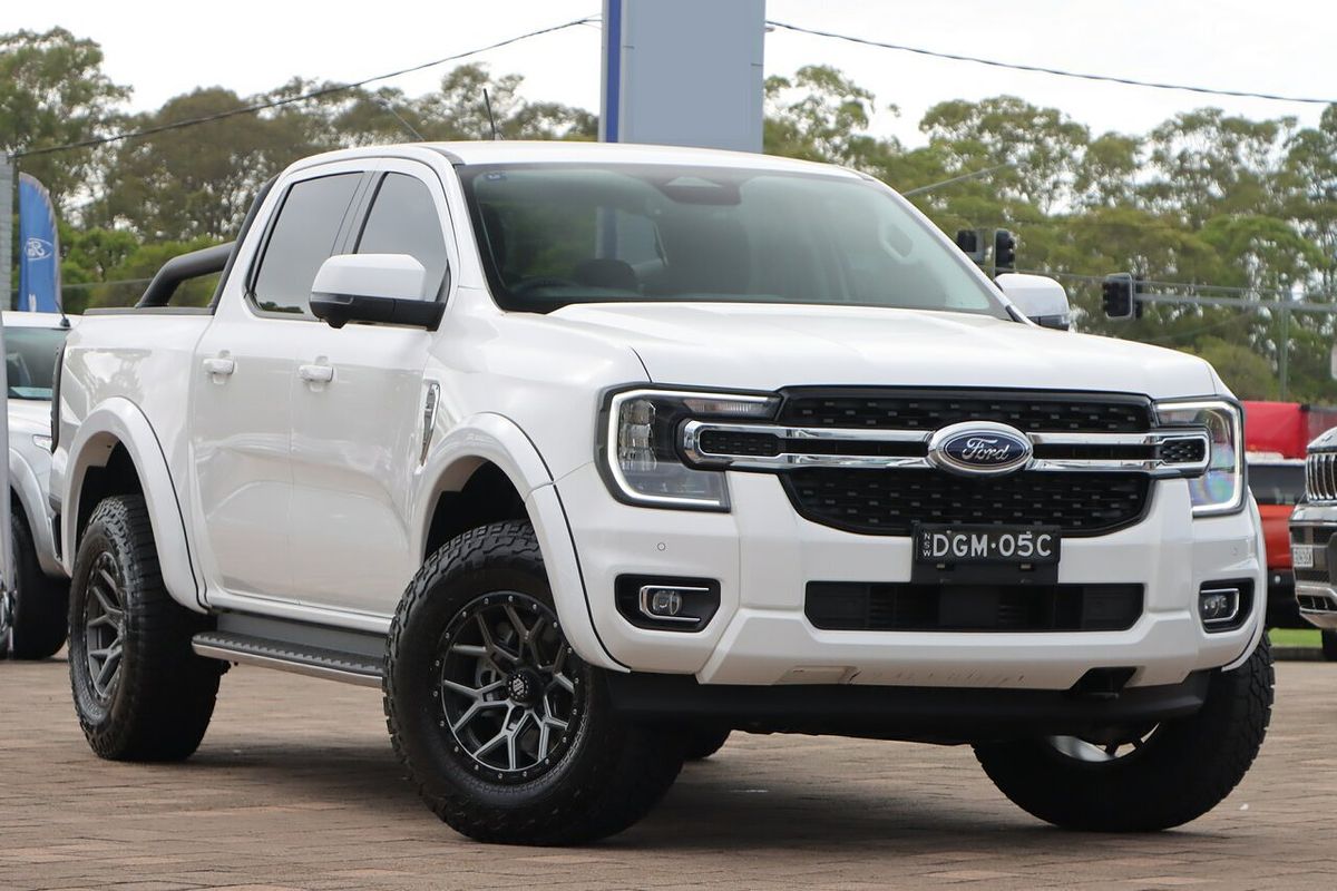 SOLD 2023 Ford Ranger XLT in ARCTIC WHITE | Used Ute | Warwick Farm NSW ...