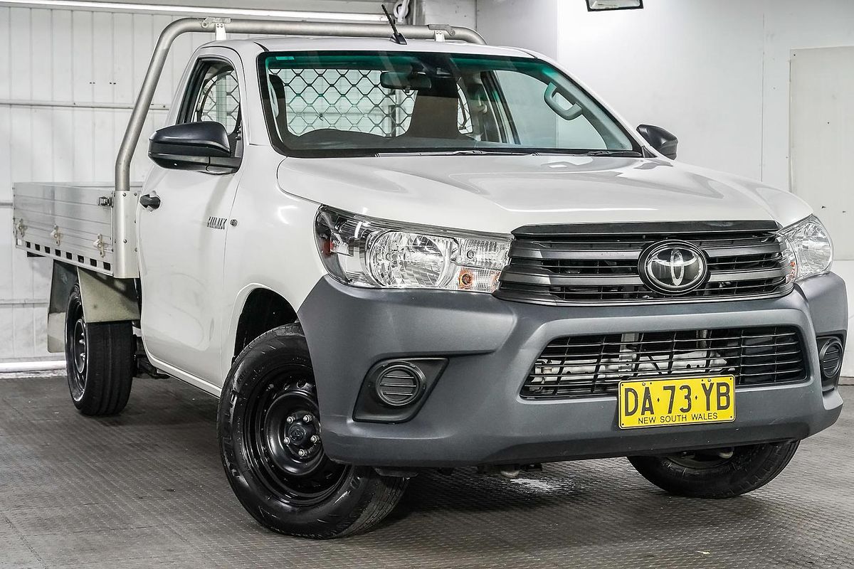 SOLD 2021 Toyota Hilux Workmate in White | Used Ute | Ryde NSW ...