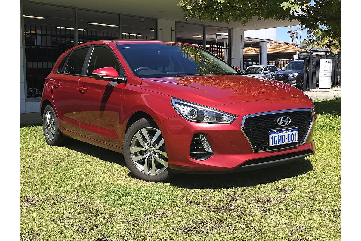 SOLD 2018 Hyundai i30 Active in Red | Used Hatch | Victoria Park WA
