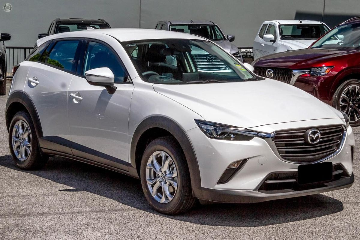 SOLD 2024 Mazda CX-3 G20 Pure in White | New SUV | Springwood QLD | Springwood Mazda