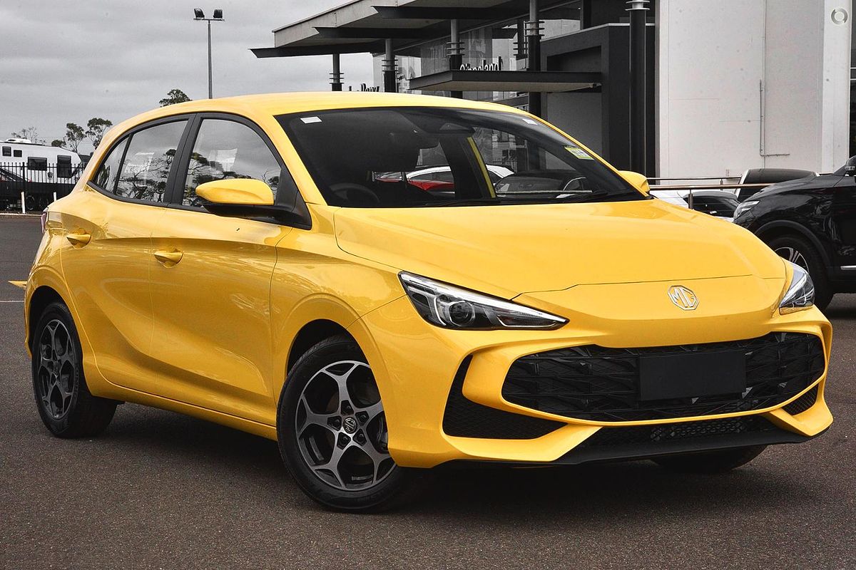 SOLD 2025 MG MG3 Excite in Yellow | New Hatch | Browns Plains QLD ...