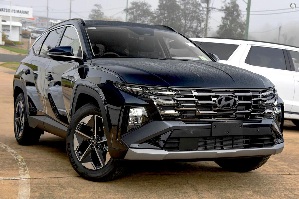 SOLD 2025 Hyundai Tucson Elite in Blue | New SUV | Essendon Fields VIC ...