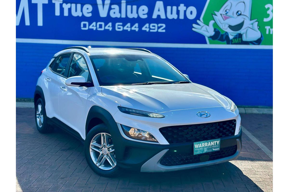 2021 Hyundai Kona Elite in White | Used SUV | Victoria Park WA | 3MT ...