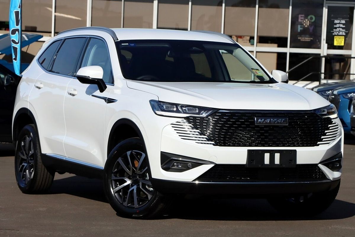 2025 GWM Haval H6 Lux Hybrid in Hamilton White | New SUV | Ferntree ...