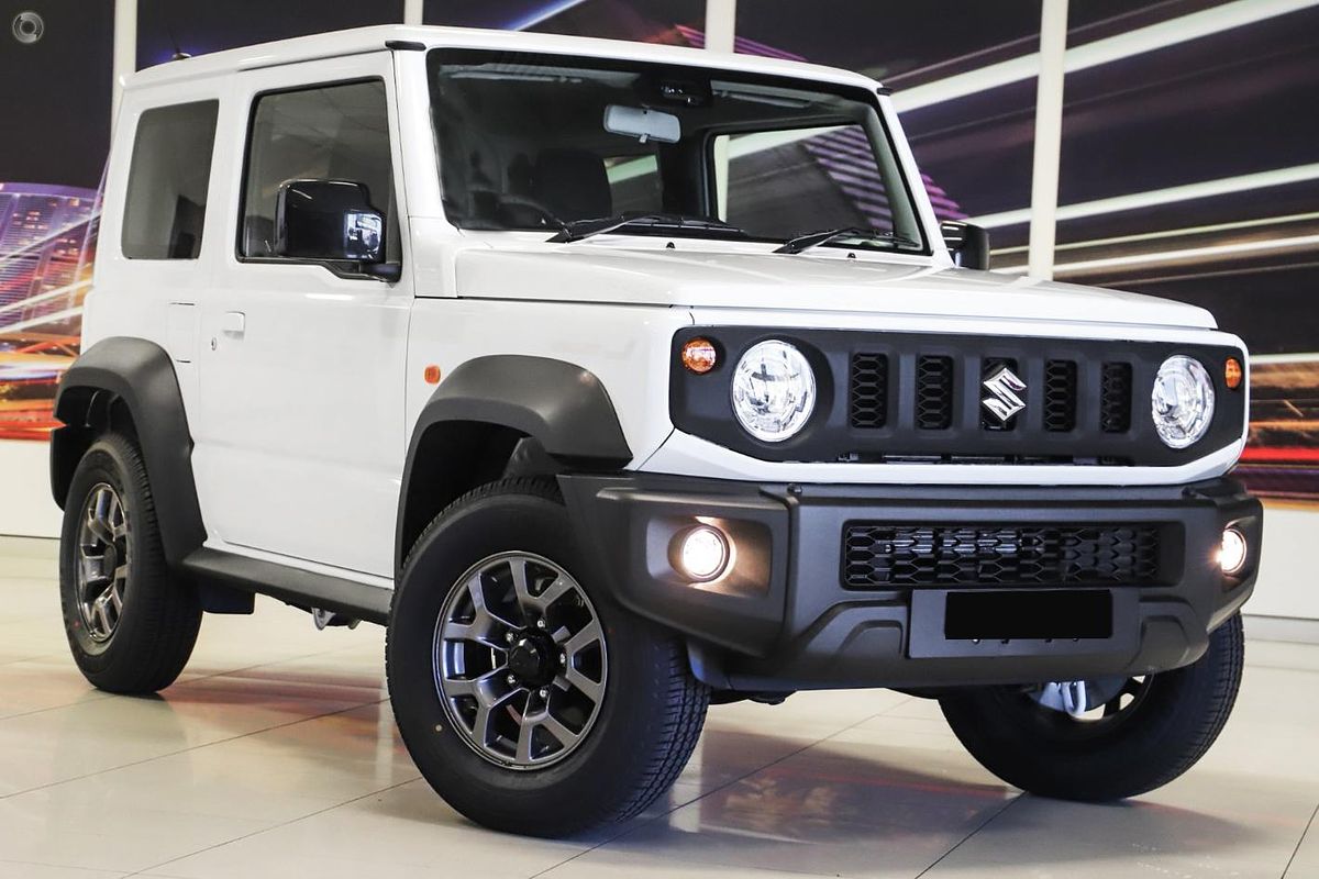 SOLD 2024 Suzuki Jimny GLX in White | New SUV | Berwick VIC | Barry ...