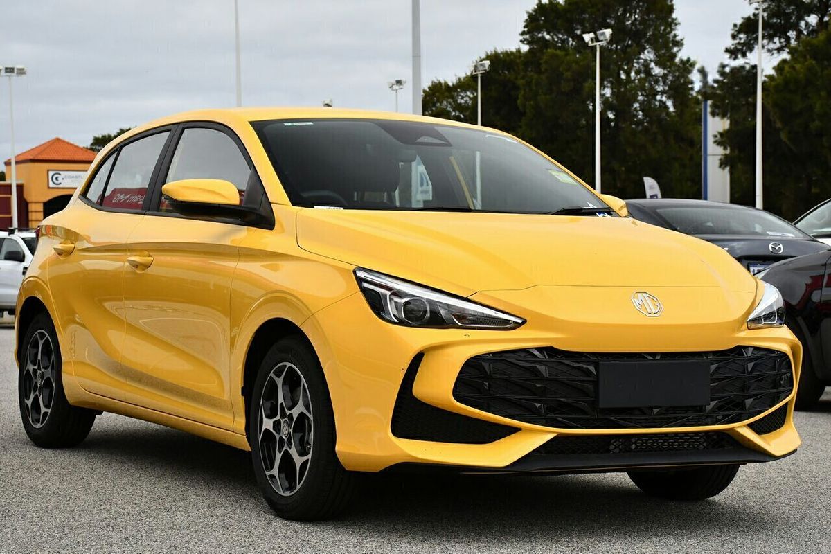 SOLD 2025 MG MG3 Excite in Pastel Yellow | New Hatch | Victoria Park WA ...