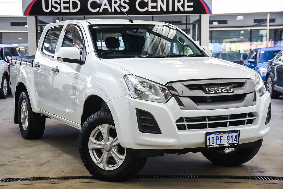 SOLD 2018 Isuzu D-MAX SX in WHITE | Used Ute | Cannington WA | Gardner Suzuki