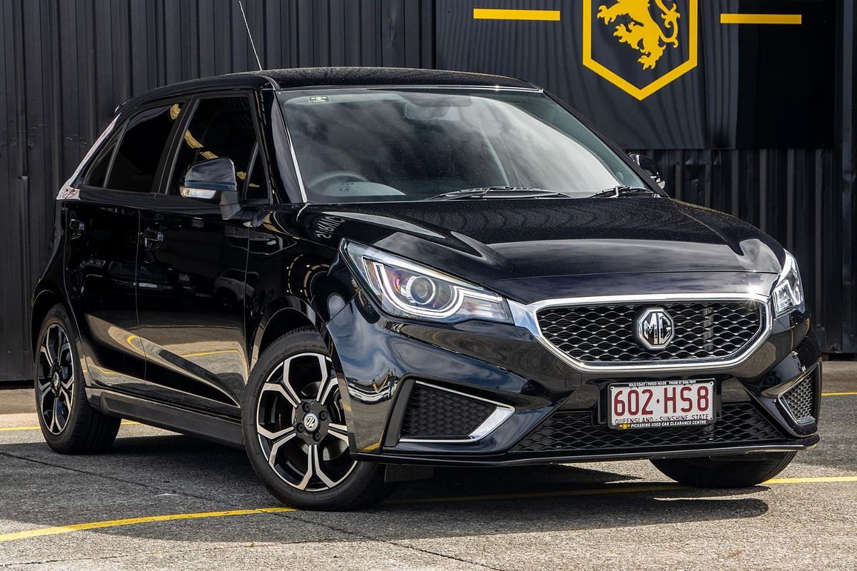 SOLD 2023 MG MG3 Excite in BLACK | Used Hatch | Arundel QLD | Gold Coast MG