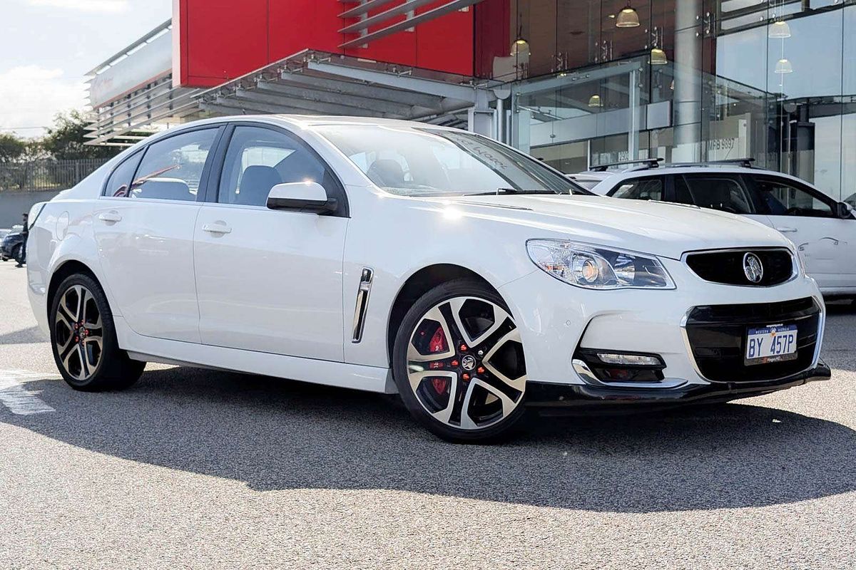 SOLD 2016 Holden Commodore SS V Redline in WHITE | Used Sedan | Wangara ...