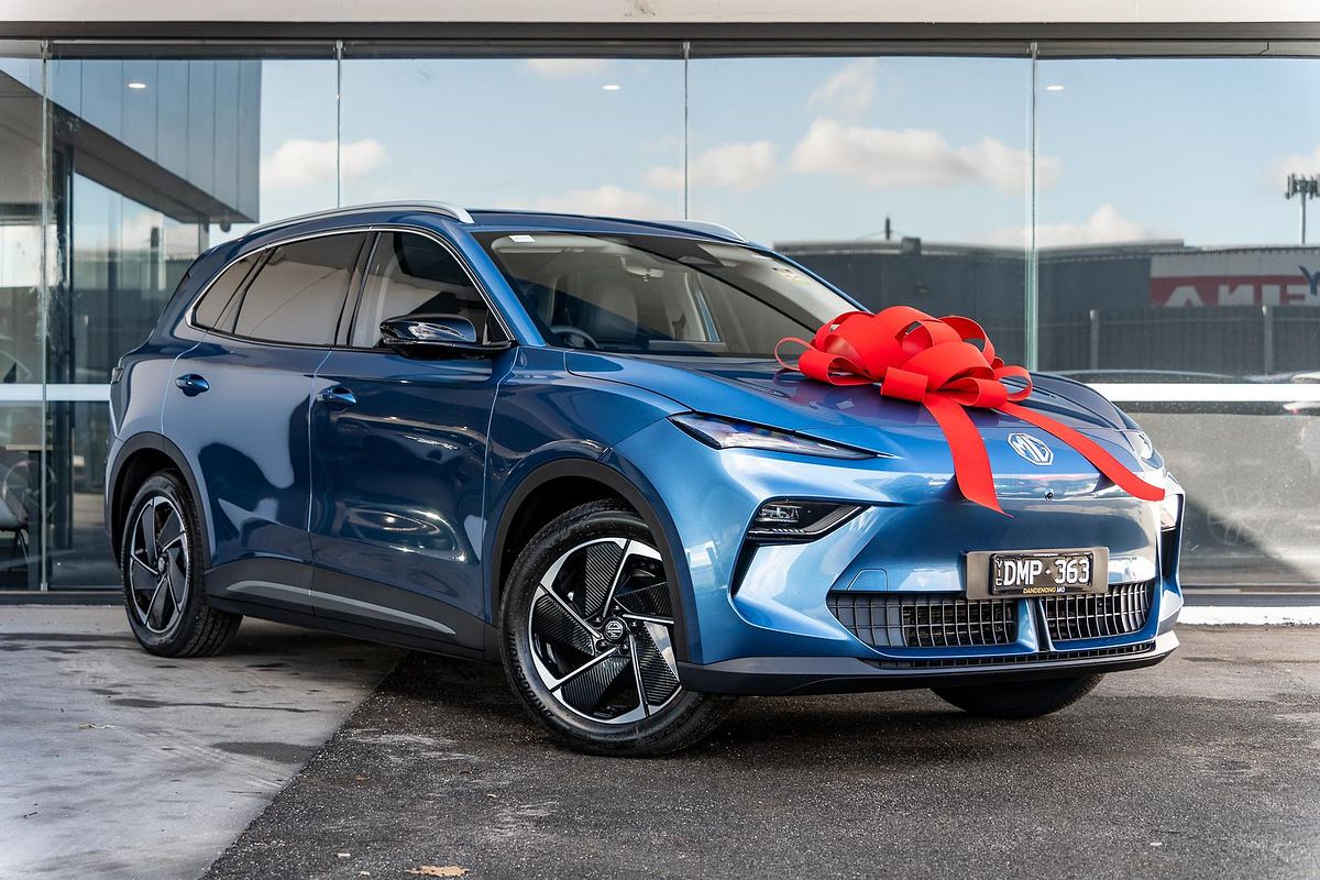 SOLD 2025 MG MGS5 EV Essence 62 in Blue | Demo SUV | Dandenong VIC ...