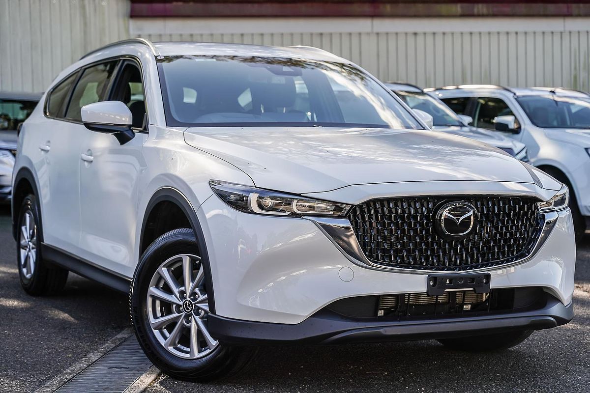 SOLD 2023 Mazda CX-8 G25 Sport in White | Used SUV | Ryde NSW | Huntermotive Used Cars