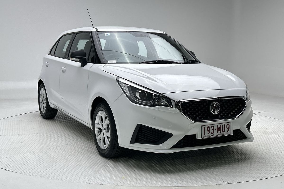 SOLD 2022 MG MG3 Core in WHITE | Used Hatch | Salisbury QLD | Big Box Cars