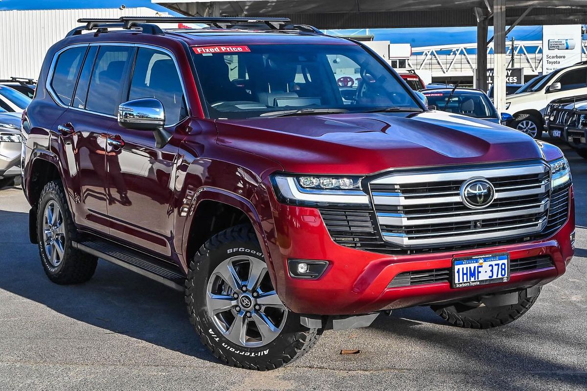 SOLD 2021 Toyota Landcruiser Sahara in Merlot Red | Used SUV | Osborne ...