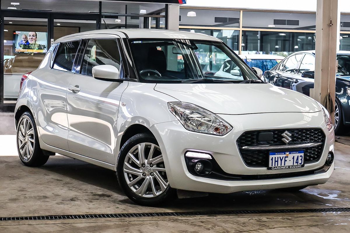SOLD 2023 Suzuki Swift GL Plus in Pure White | Used Hatch | Cannington ...