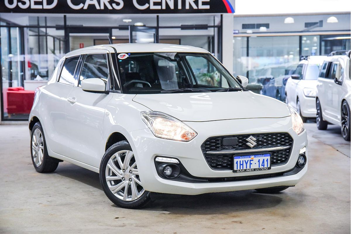 SOLD 2023 Suzuki Swift GL Plus in Pure White | Used Hatch | Cannington ...