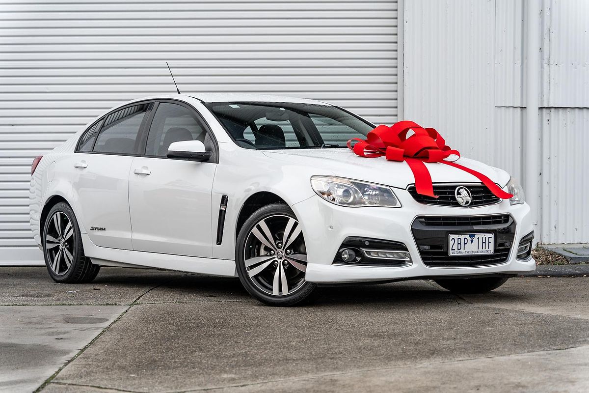 SOLD 2014 Holden Commodore SV6 Storm in White | Used Sedan | Dandenong ...
