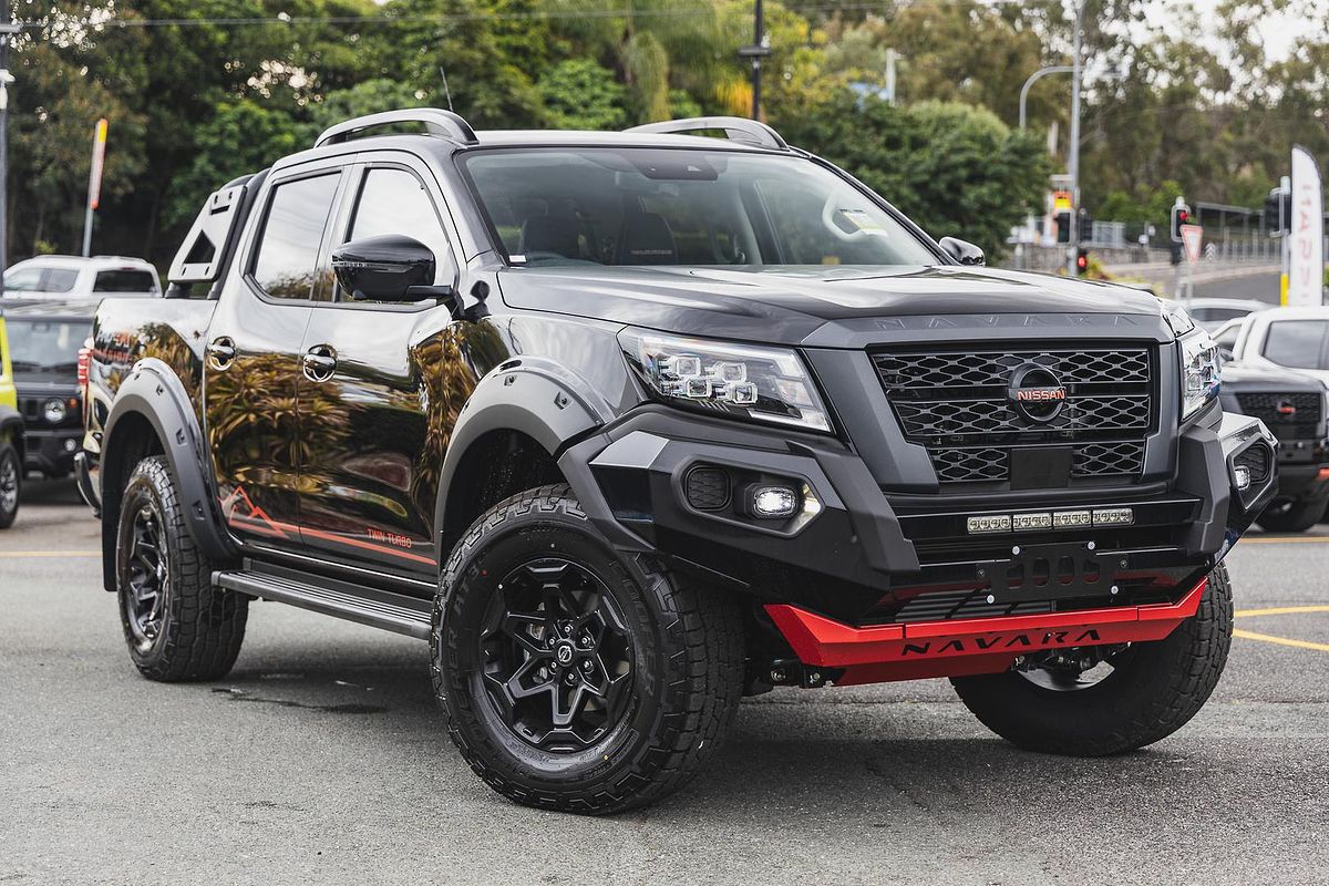 SOLD 2025 Nissan Navara PRO-4X Warrior in Black | Demo Ute ...