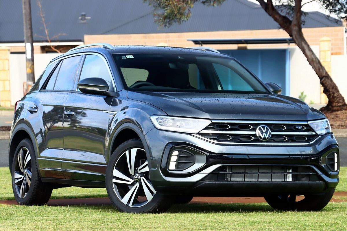 SOLD 2025 Volkswagen T-Roc 140TSI R-Line in Indium Grey Metallic ...