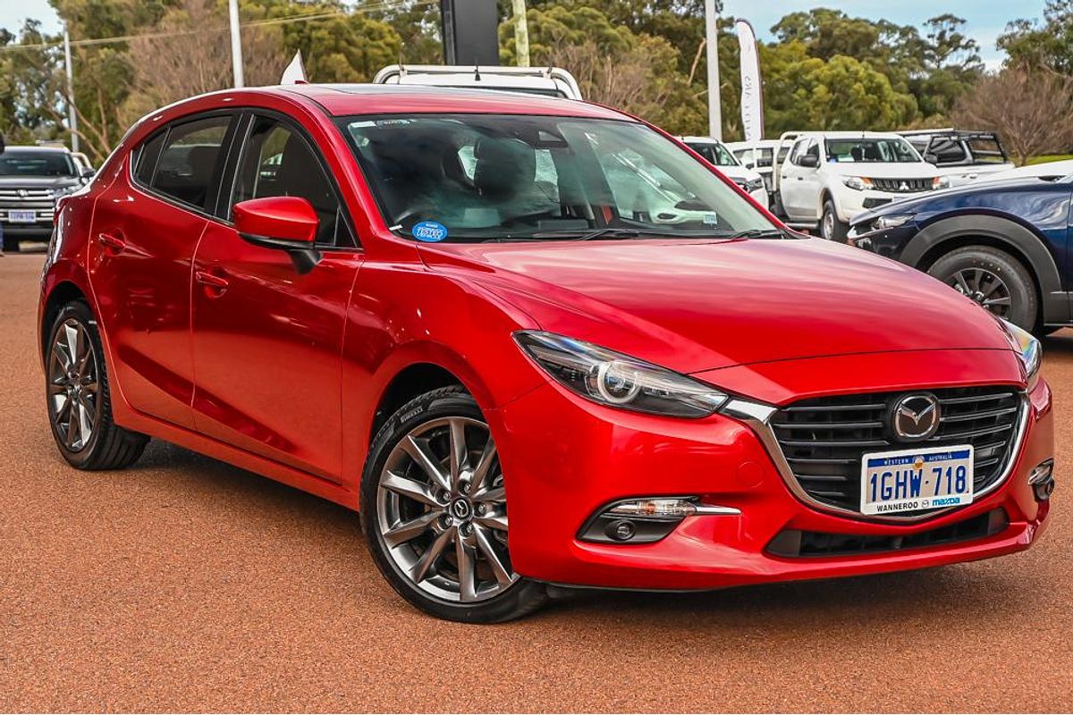 SOLD 2017 Mazda 3 SP25 Astina in Red | Used Hatch | Wangara WA | Wanneroo Mazda