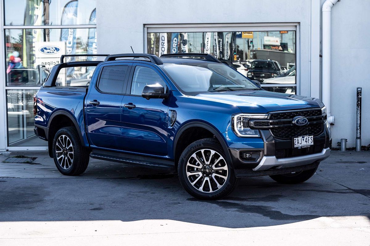 2024 Ford Ranger Sport in BLUE LIGHTNING | Used Ute | Sebastopol VIC ...