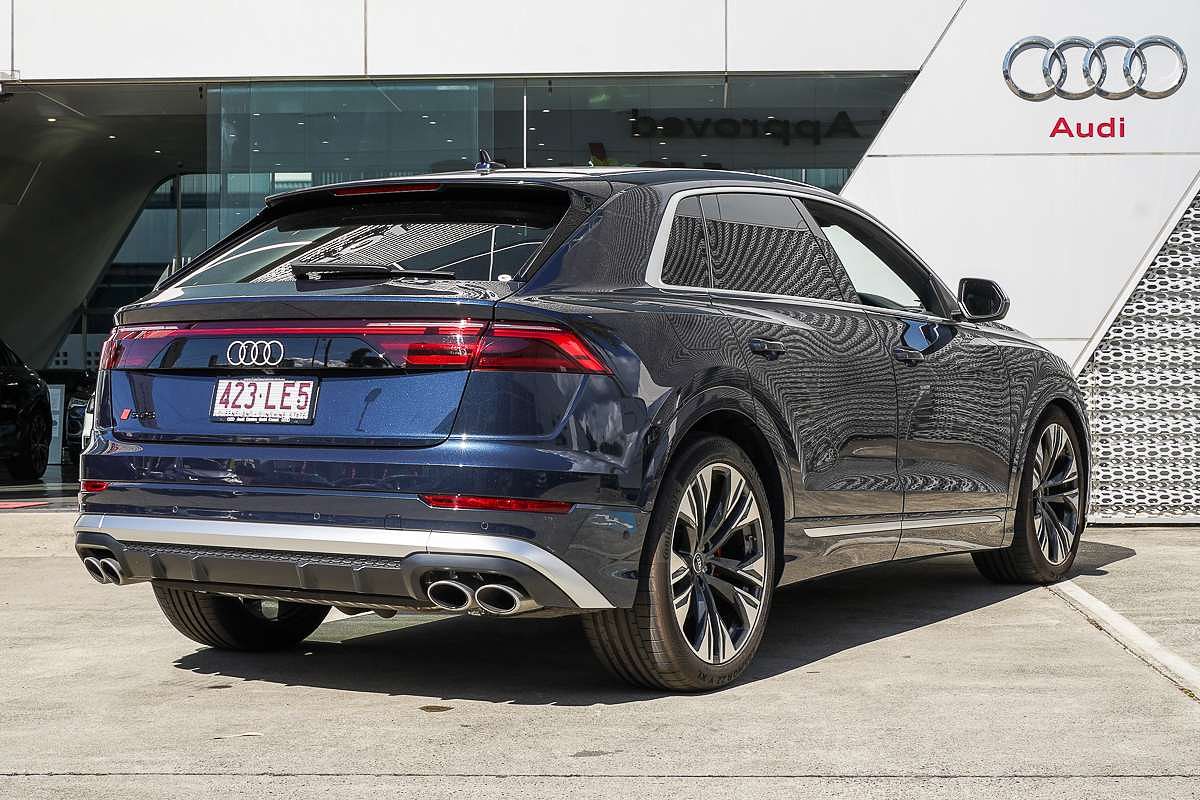 SOLD 2024 Audi SQ8 TFSI in Waitomo Blue Metallic | Demo SUV | Southport ...