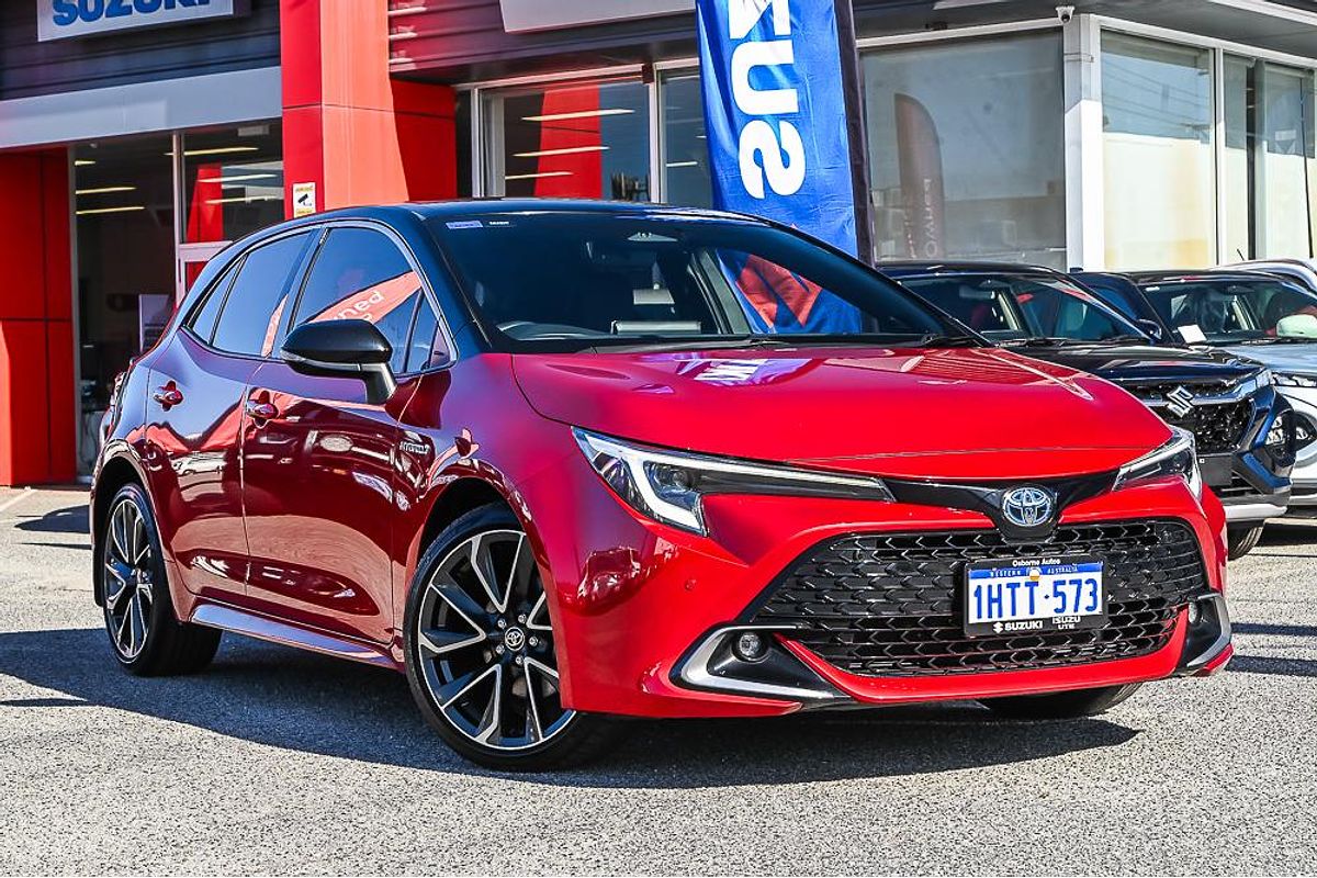 SOLD 2023 Toyota Corolla ZR Hybrid in Red | Used Hatch | Osborne Park ...