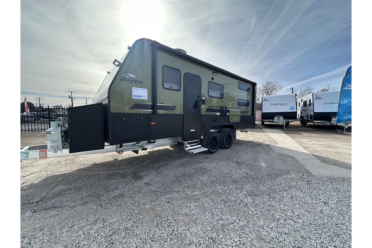 SOLD 2025 Jayco BASE STATION CARAVAN in GREEN | New Caravan | Stock ...