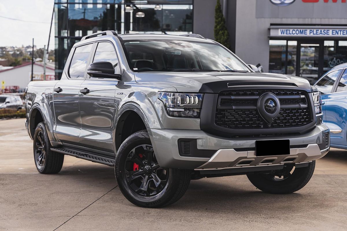 SOLD 2025 GWM Cannon Alpha Lux PHEV in Grey | New Ute | Hillcrest QLD ...