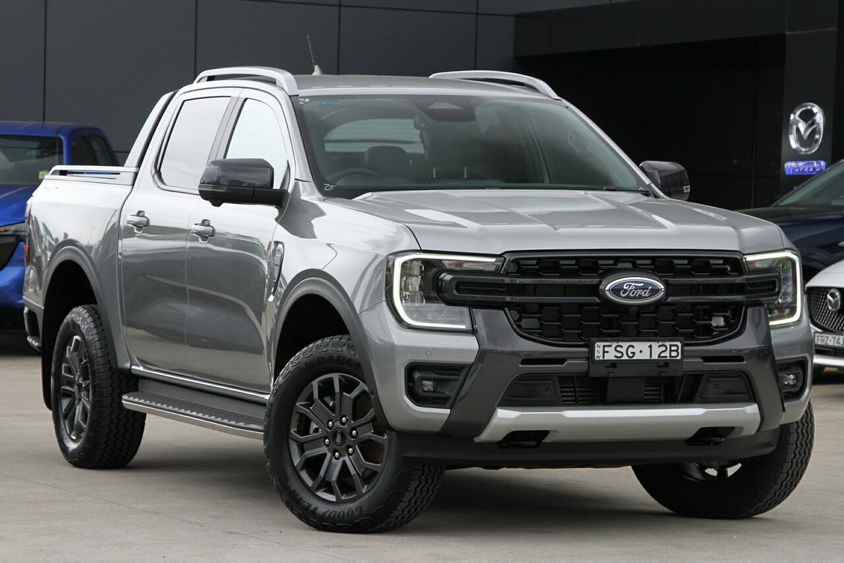 SOLD 2024 Ford Ranger Wildtrak in Silver | Used Ute | Campbelltown NSW | Peter Warren Automotive