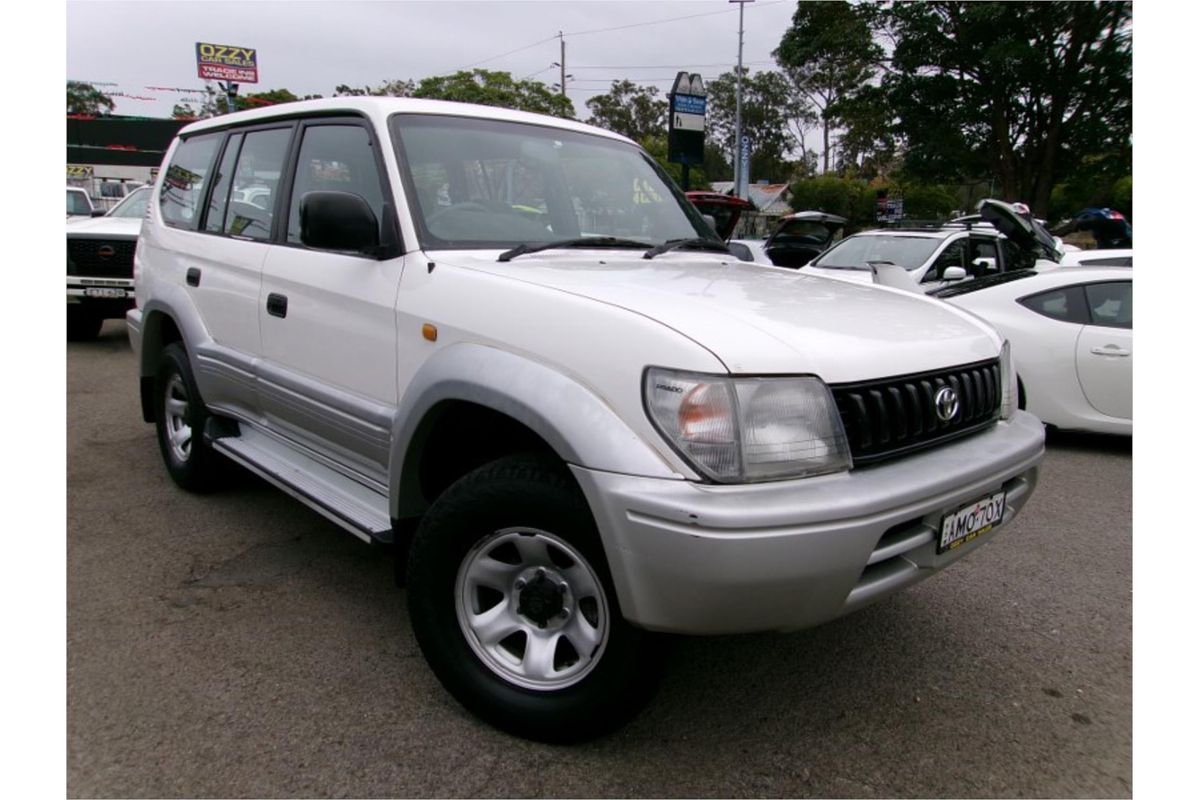 1999 Toyota Landcruiser PRADO RV6 (4x4) in WHITE | Used SUV | Stock ...