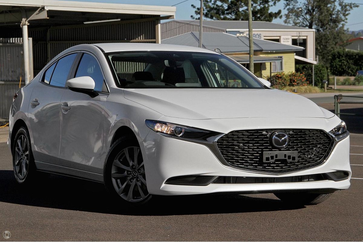 SOLD 2025 Mazda 3 G20 Pure in White | New Sedan | Wangara WA | Wanneroo ...