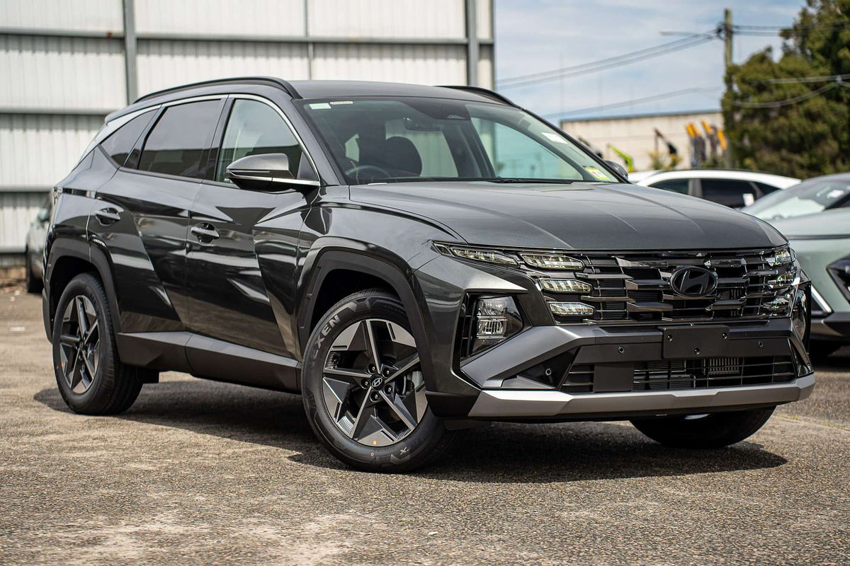 SOLD 2025 Hyundai Tucson Elite in AMAZON GRAY | New SUV | Stock ...