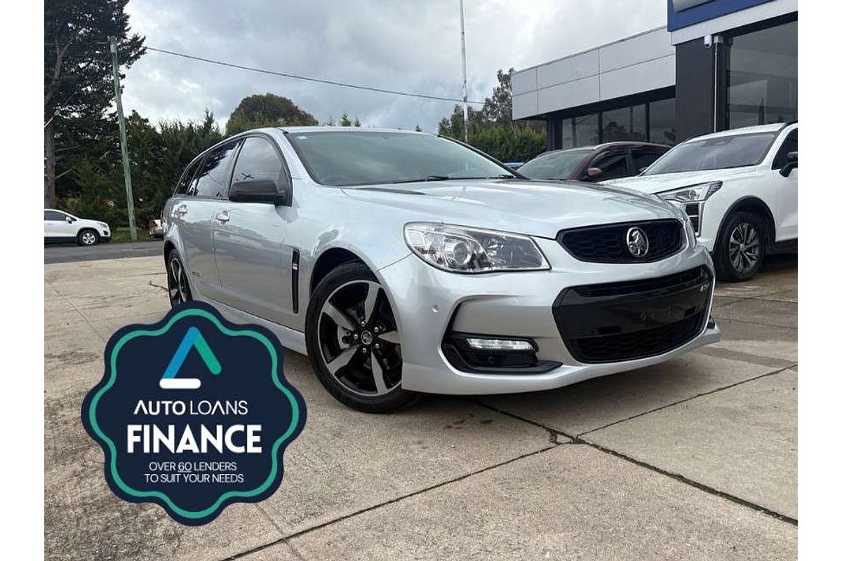 SOLD 2016 Holden Commodore SS Black in Silver Or Chrome | Used SUV ...