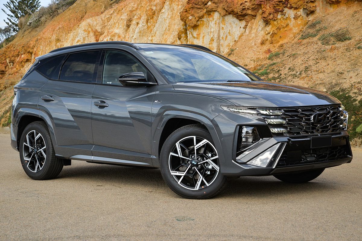 SOLD 2025 Hyundai Tucson Premium N Line in Ecotronic Grey | New SUV ...