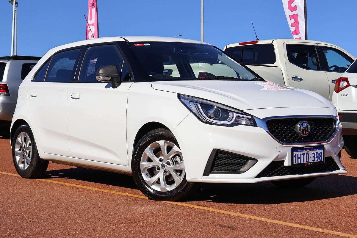 SOLD 2022 MG MG3 Core in WHITE | Used Hatch | Myaree WA | Regent