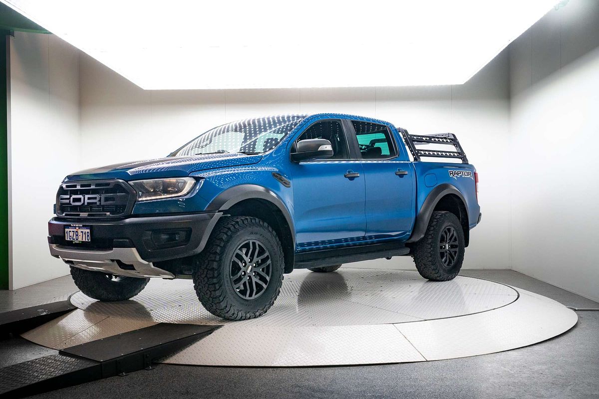 SOLD 2020 Ford Ranger Raptor in BLUE | Used Ute | Stock #6512 | Wangara ...