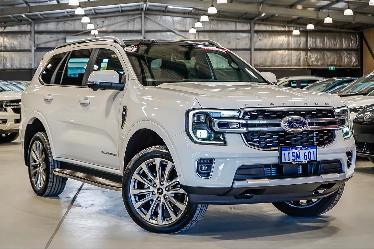 SOLD 2024 Ford Everest Platinum in WHITE | Used SUV | Kenwick WA | Regent