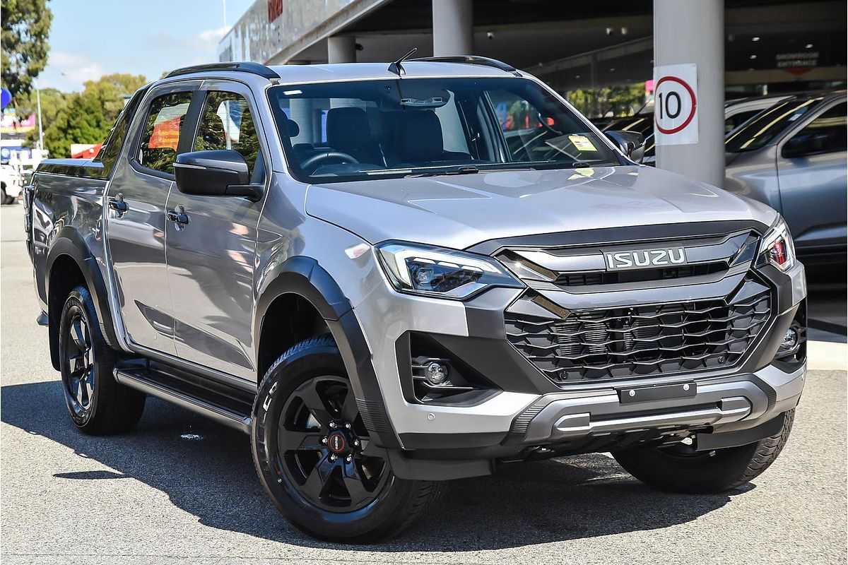 SOLD 2025 Isuzu D-MAX X-TERRAIN in Mercury Silver Metal lic | New Ute ...