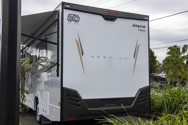 2025 Jayco DESTINY MOTORHOME in WHITE | New Ute | Stock #23706 ...