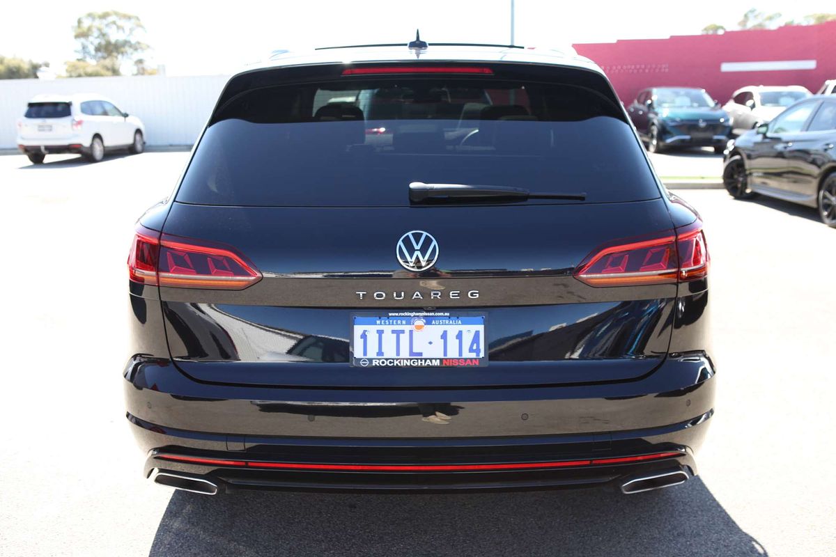 SOLD 2022 Volkswagen Touareg 210TDI R-Line in Grenadilla Black Metallic ...