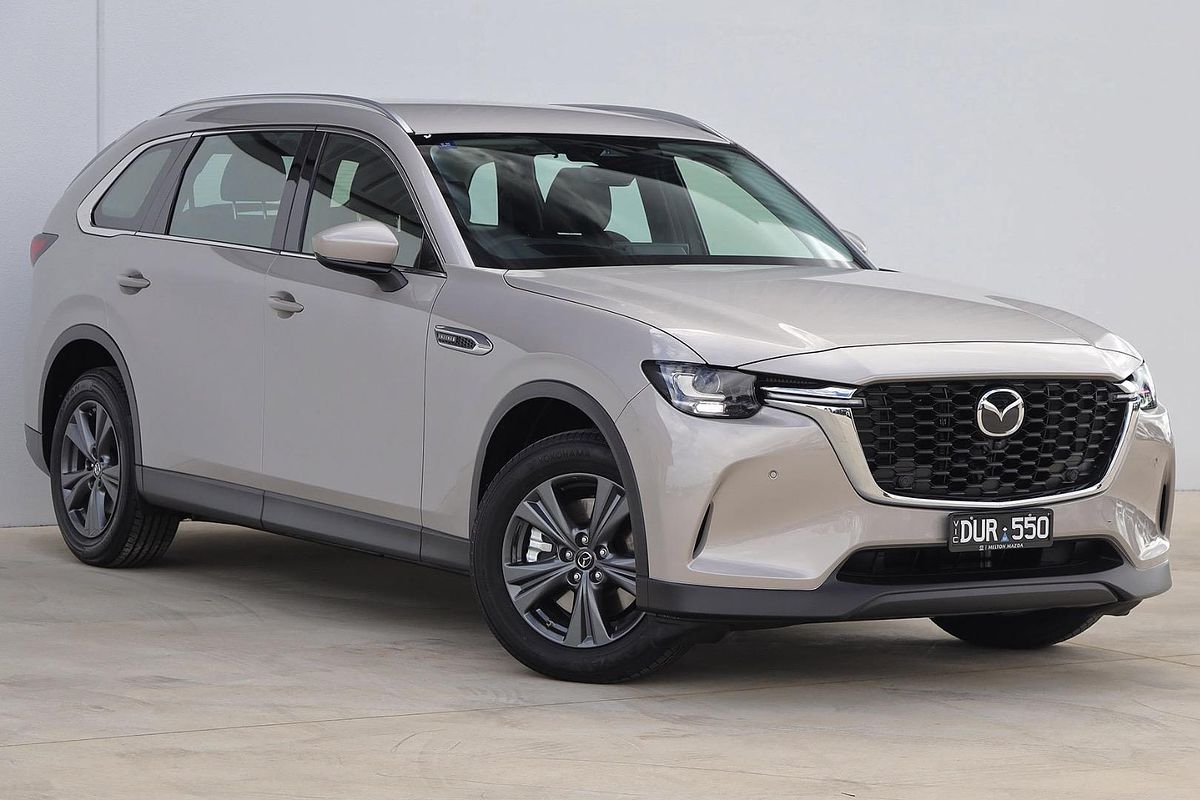 2025 Mazda CX-80 G40e Touring in Platinum Quartz | Demo SUV | Stock ...