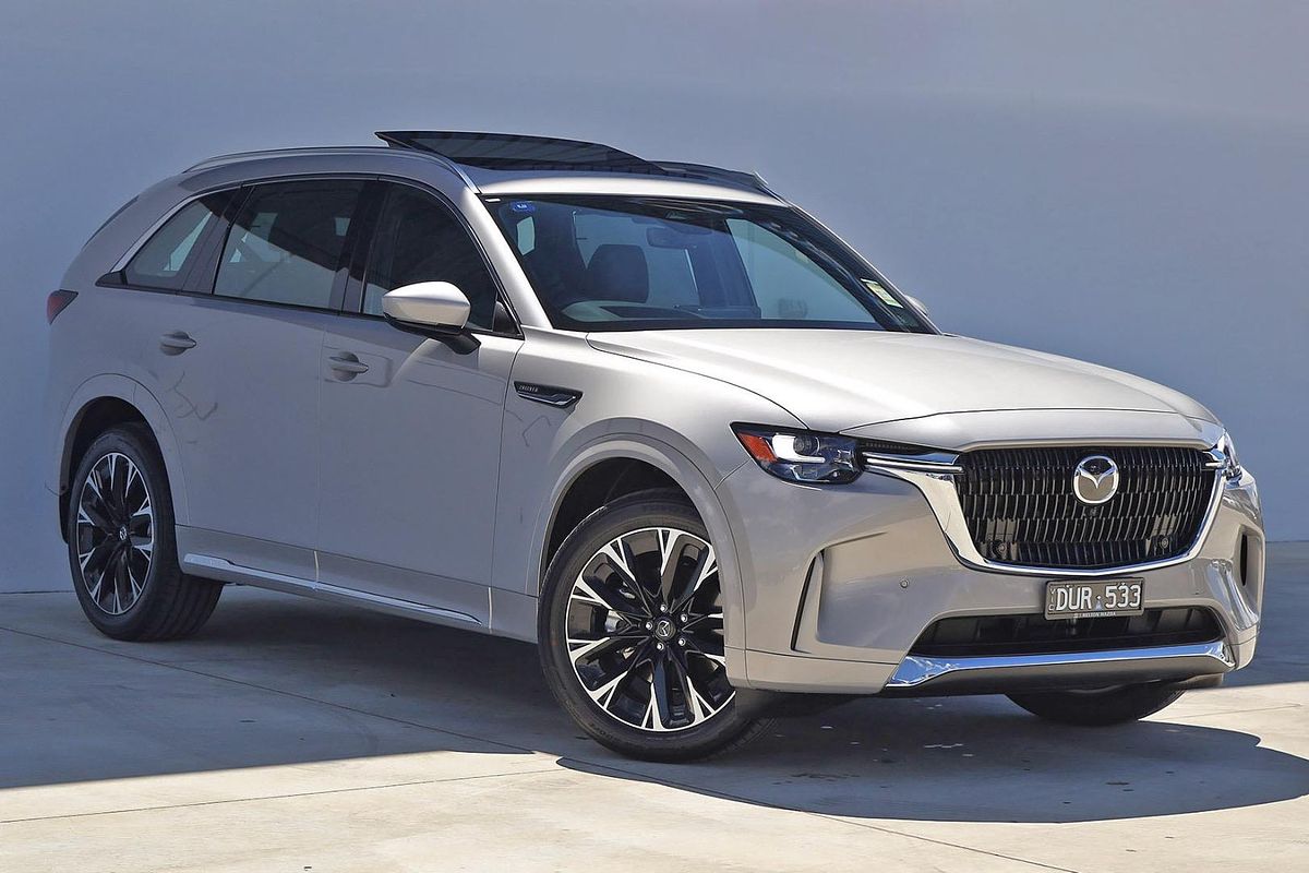 2025 Mazda CX-90 G50e Azami in Platinum Quartz | Demo SUV | Stock ...