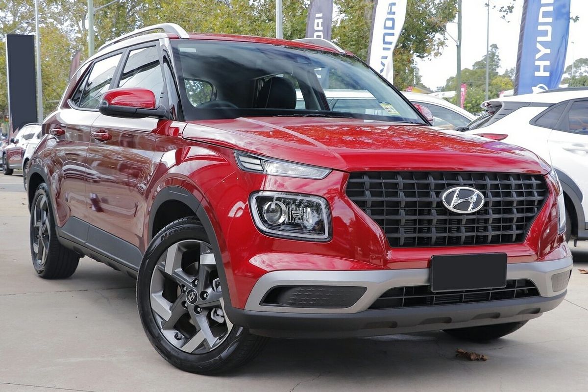 SOLD 2025 Hyundai Venue Active in ULTIMATE RED | New SUV | Stock ...