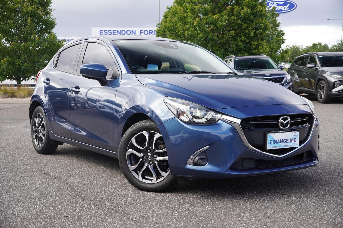 2018 Mazda 2 Genki in Blue | Used Hatch | Stock #UHE22971 | Essendon Fields VIC | Hopper Motor Group