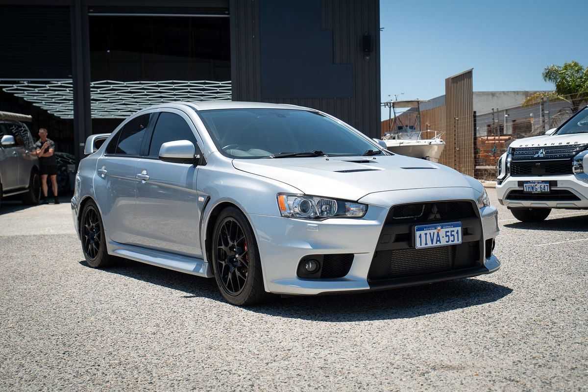 SOLD 2011 Mitsubishi Lancer Evolution MR in SILVER | Used Sedan | Stock ...