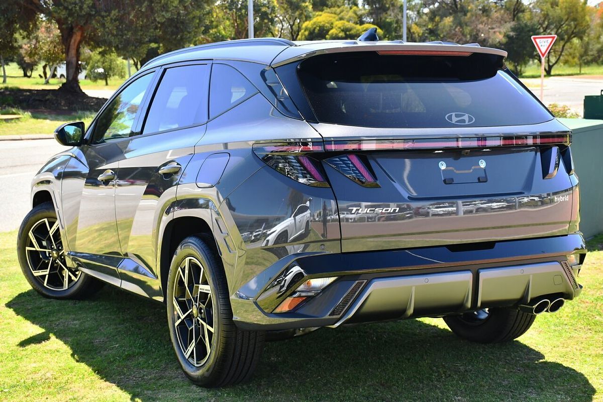 SOLD 2025 Hyundai Tucson Hybrid Elite N Line in ECOTRONIC GREY | New ...