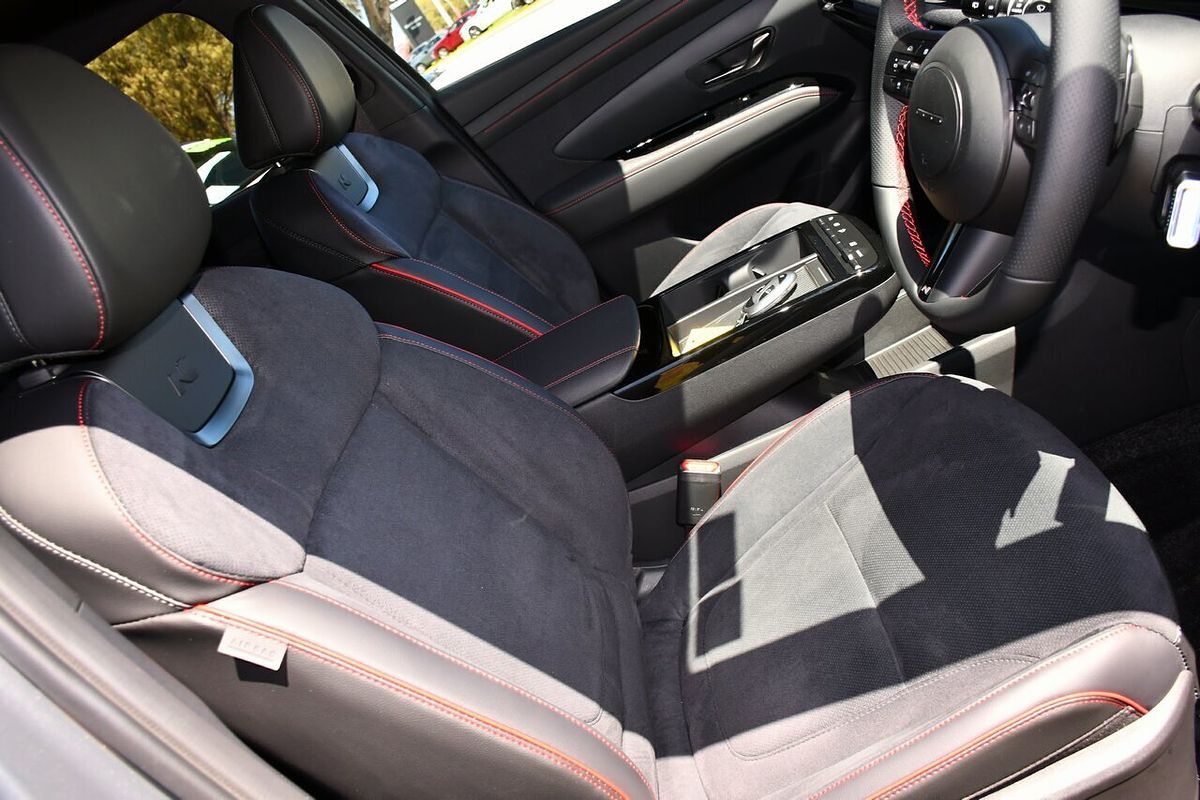 SOLD 2025 Hyundai Tucson Hybrid Elite N Line in ECOTRONIC GREY | New ...