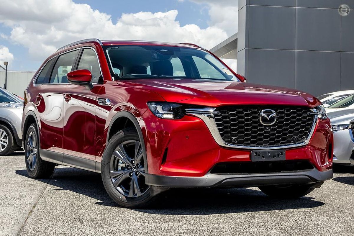 2024 Mazda CX-80 G40e Pure in Red | New SUV | Stock #11237307 ...