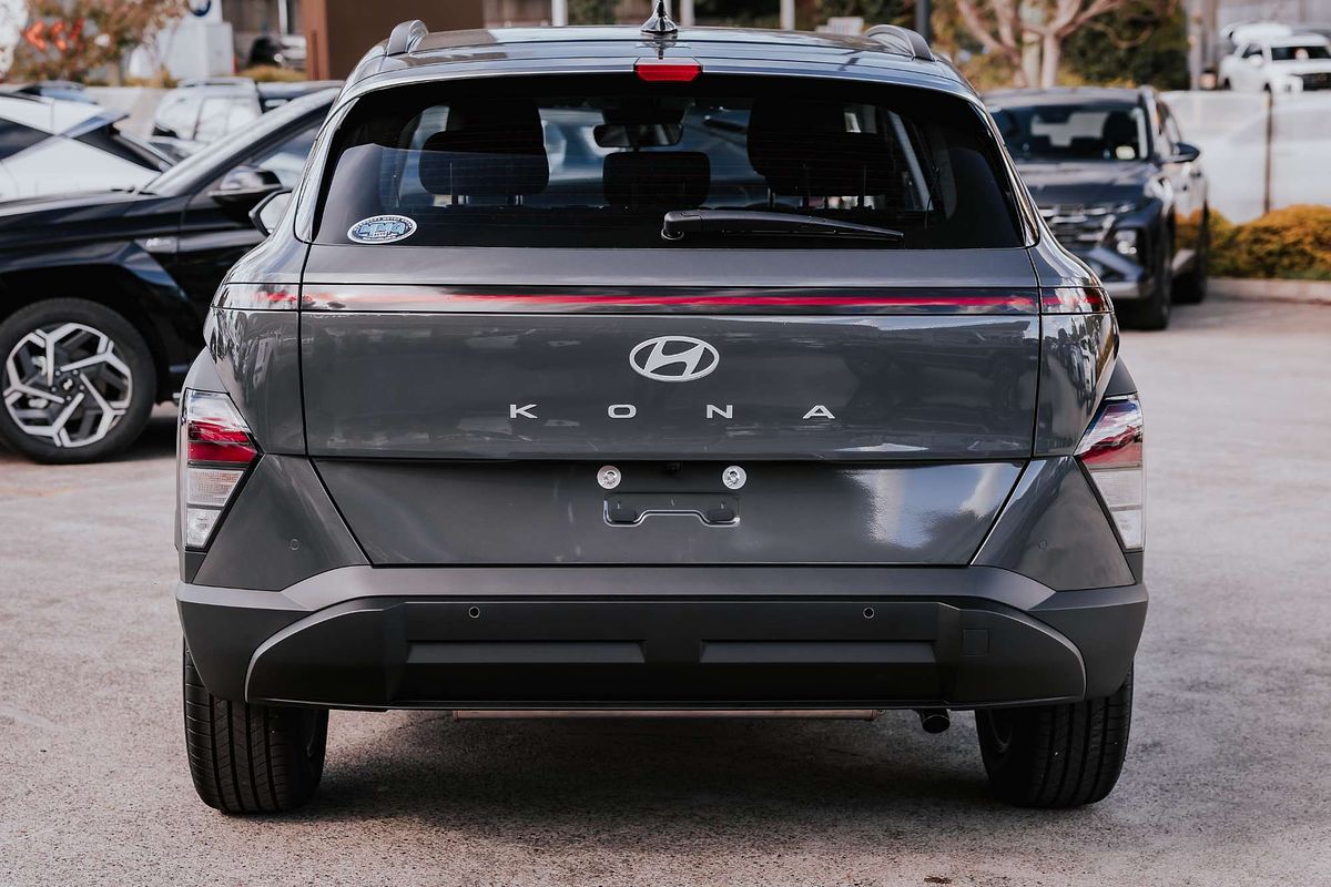 SOLD 2025 Hyundai Kona Hybrid in Ecotronic Grey Pearl Metallic Paint ...