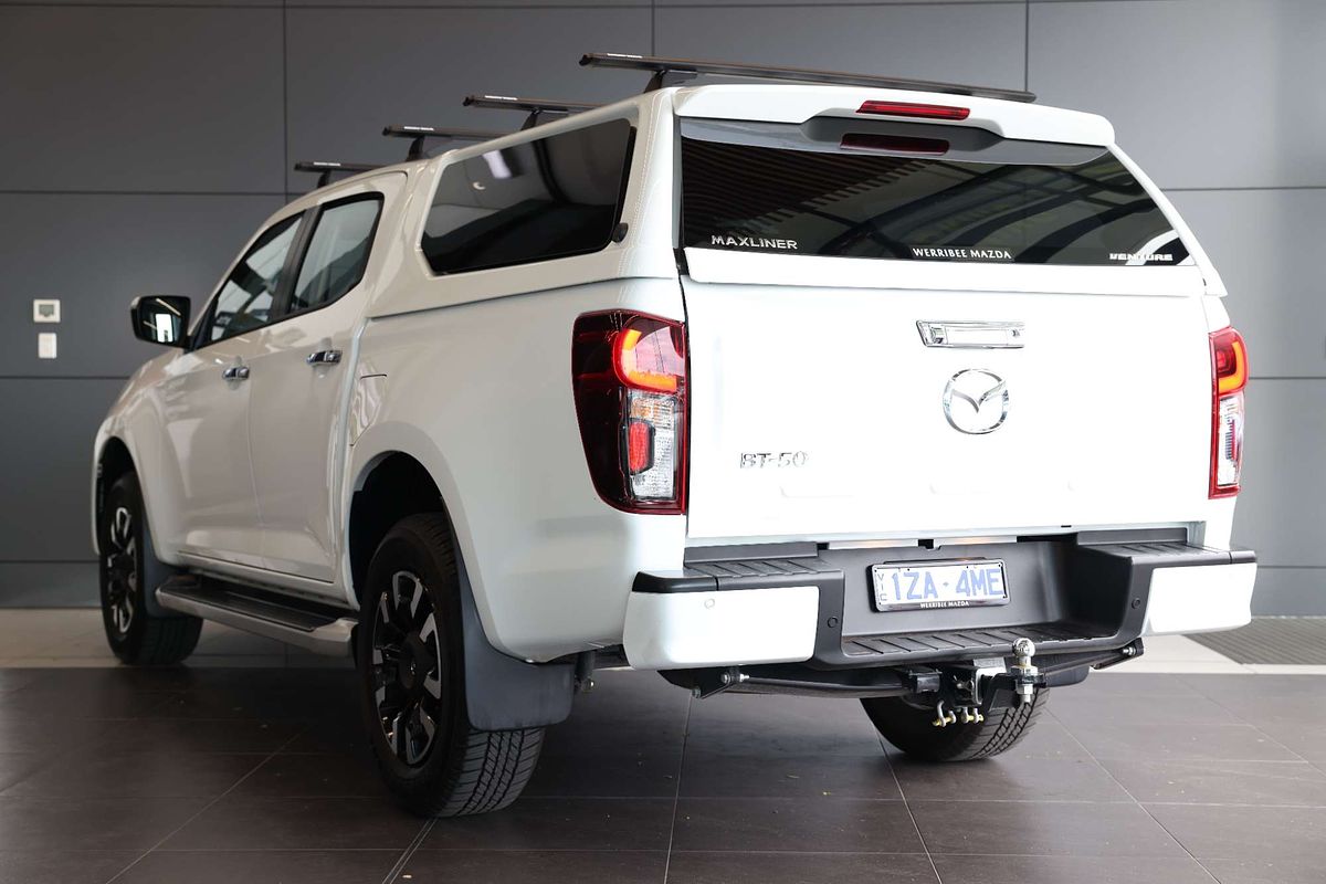 2024 Mazda BT-50 XTR in Ice White A7Y | Used Ute | Stock #839 | Hoppers ...